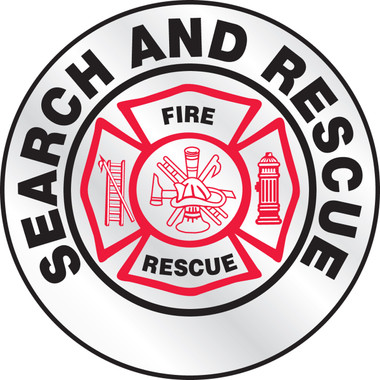 Search and Rescue Emergency Response Helmet Sticker LHTL641