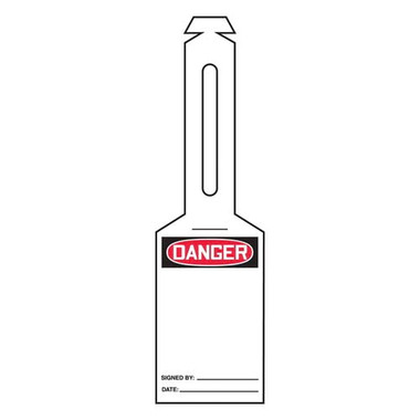 Danger Blank Loop Safety Tags