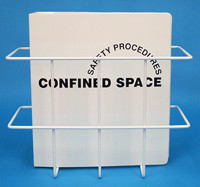 Confined Space Binder & Rack - First Aid and Safety Online