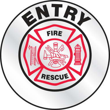 Entry Emergency Response Helmet Stickers