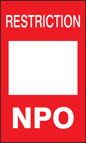 Restriction Npo Sign MGS138
