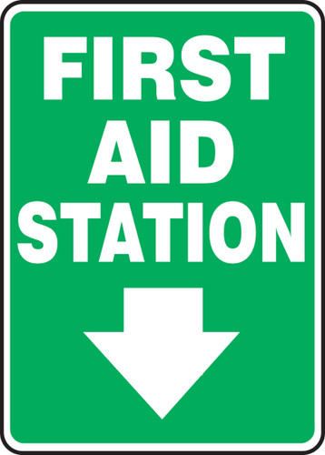 First Aid Station Sign