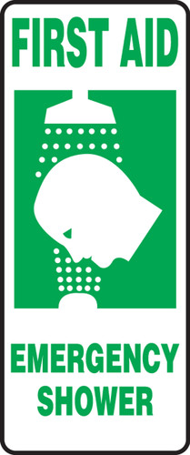 First Aid Emergency Shower Sign
