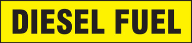 Diesel Fuel - 2" x 9" - Adhesive Dura-Vinyl - Safety Label