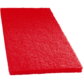 14" x 20" Red Floor Pads 5/case - Facility Solutions, Inc.