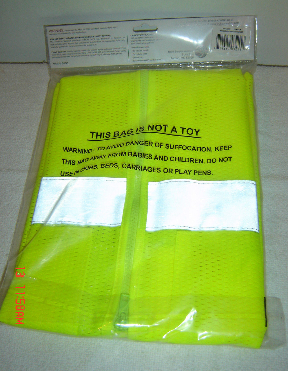 Deluxe Safety Vest XL/XXL - Facility Solutions, Inc.