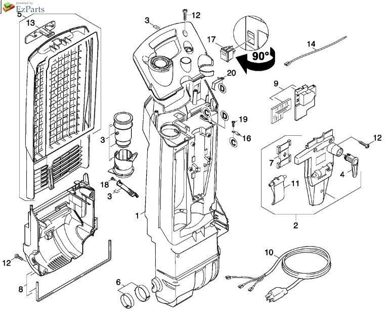 Circuit Board for CV30 & CV38 Vacuum - Facility Solutions, Inc.