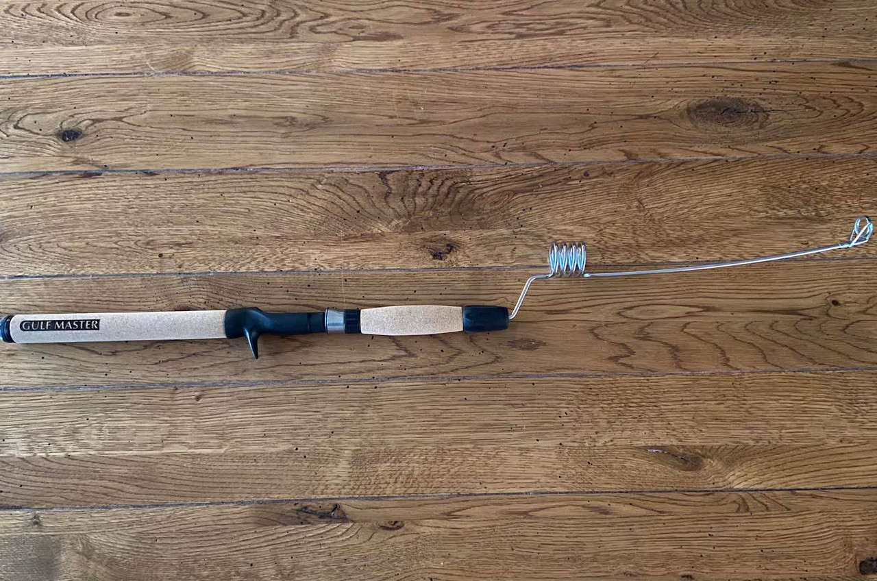 Emmrod compact fishing rod and gear packer cast rod