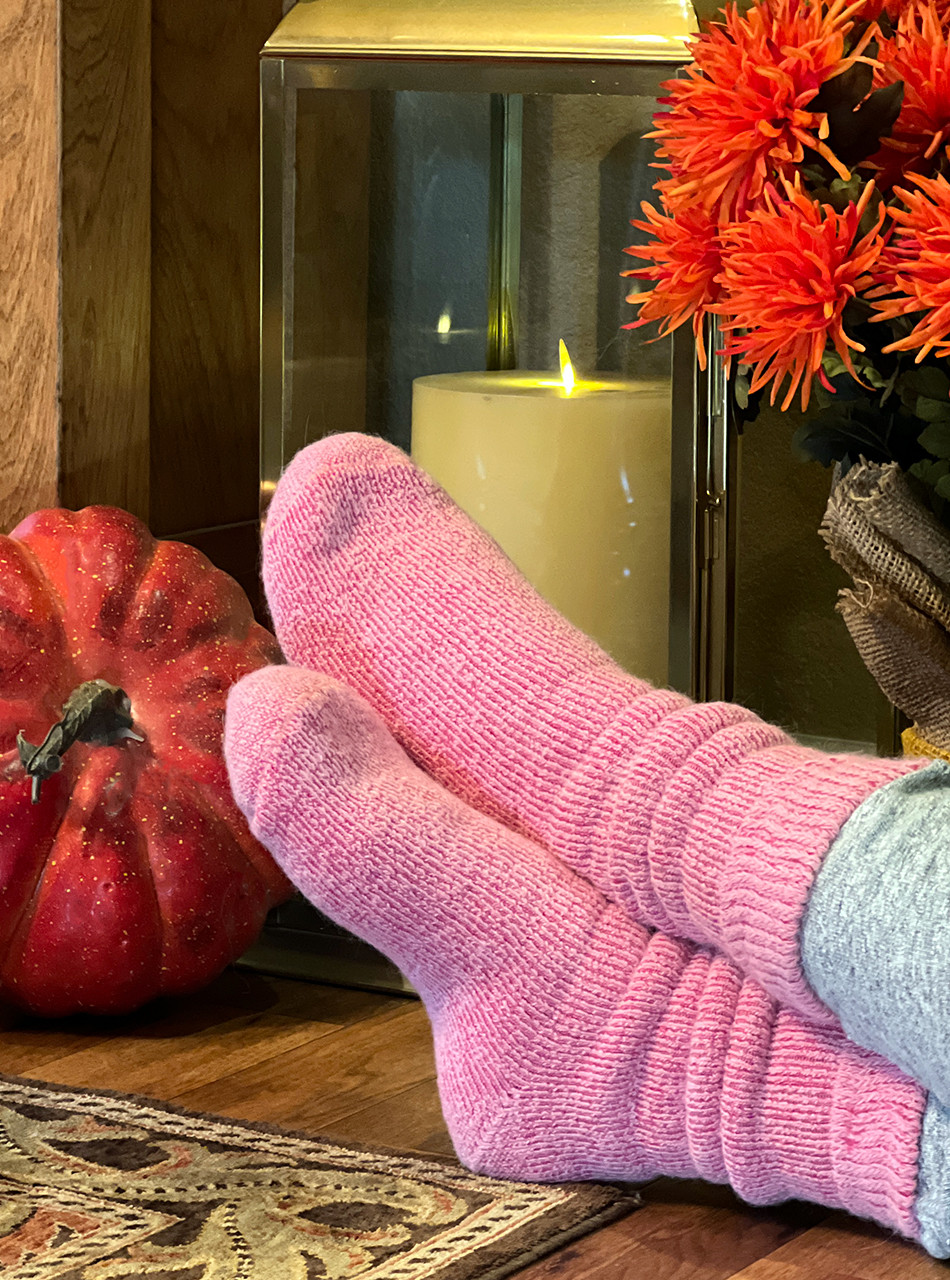 The Original Toasty Toes Ultimate Alpaca Socks for Cold Feet - Unisex ...