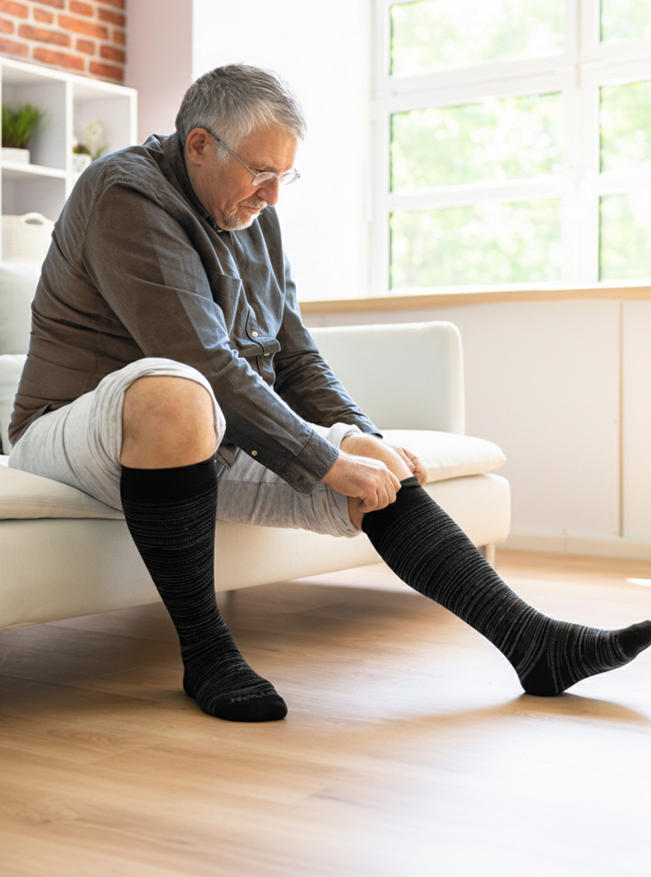 Alpaca Compression Socks for Men & Women | 15-20 mmHg | Warrior Alpaca