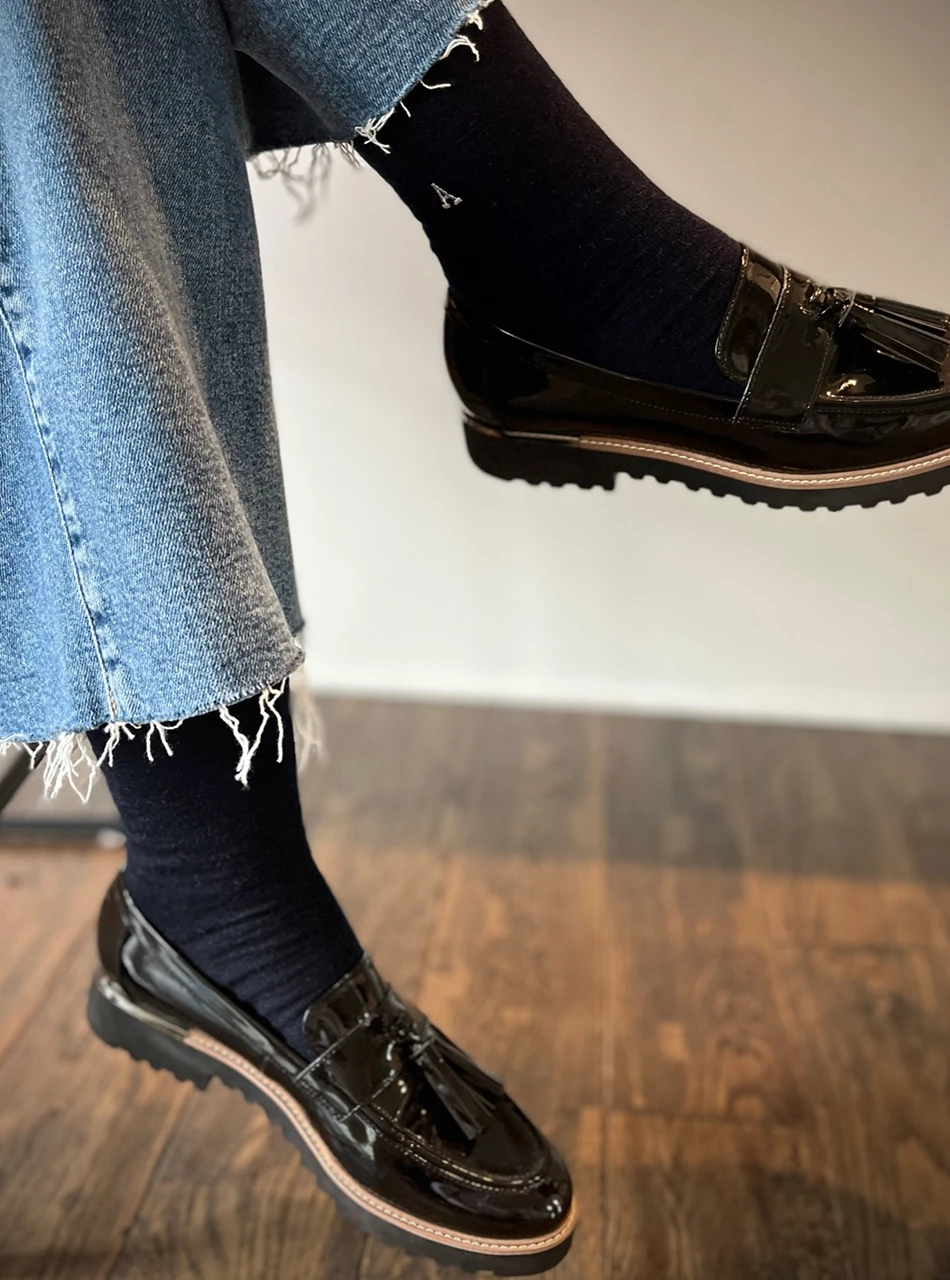 Snowflake Alpaca Wool Socks | Warrior Alpaca Socks