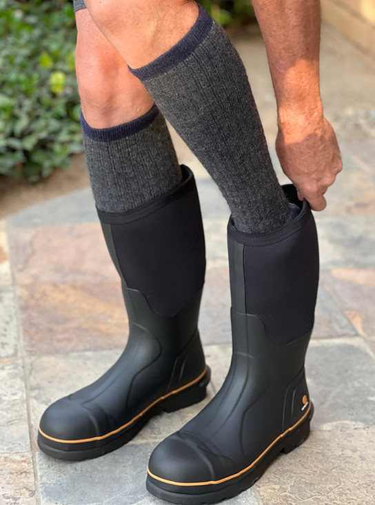 Alpaca Light Compression Work Socks | Crew Length | Warrior Alpaca Socks