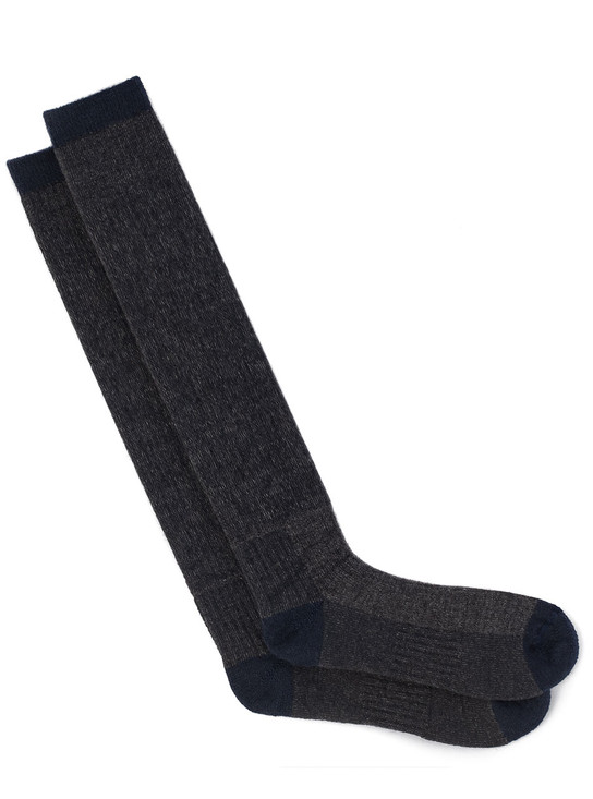 Alpaca Wool Work Socks – Light Compression | Durable Thermal Crew ...