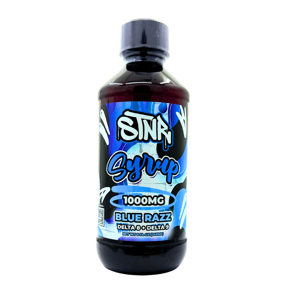 STNR Creations THC Syrup 1000mg (D8 + D9) | Smooth & Flavorful