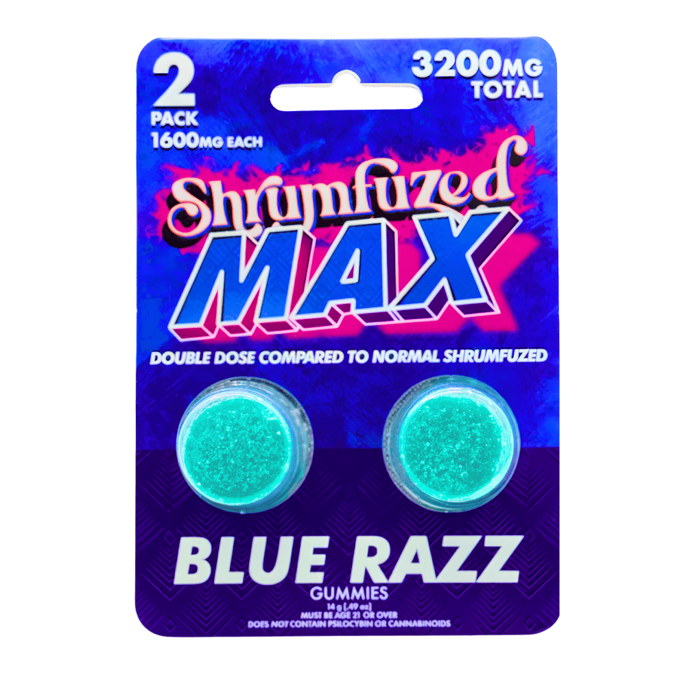 Shrumfuzed MAX Mushroom Gummies – Double Dose Focus Blend