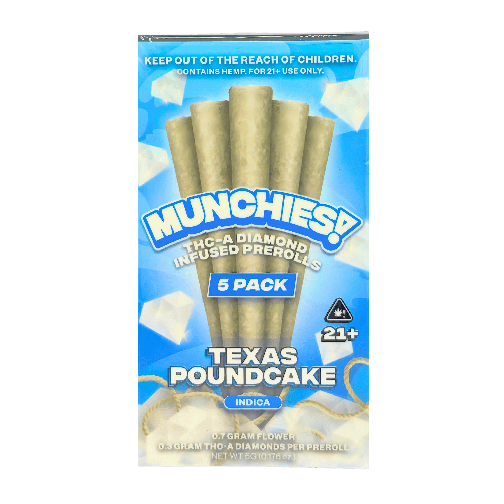 Delta Munchies THCa Pre-Rolls 5 Count | 100% Authentic