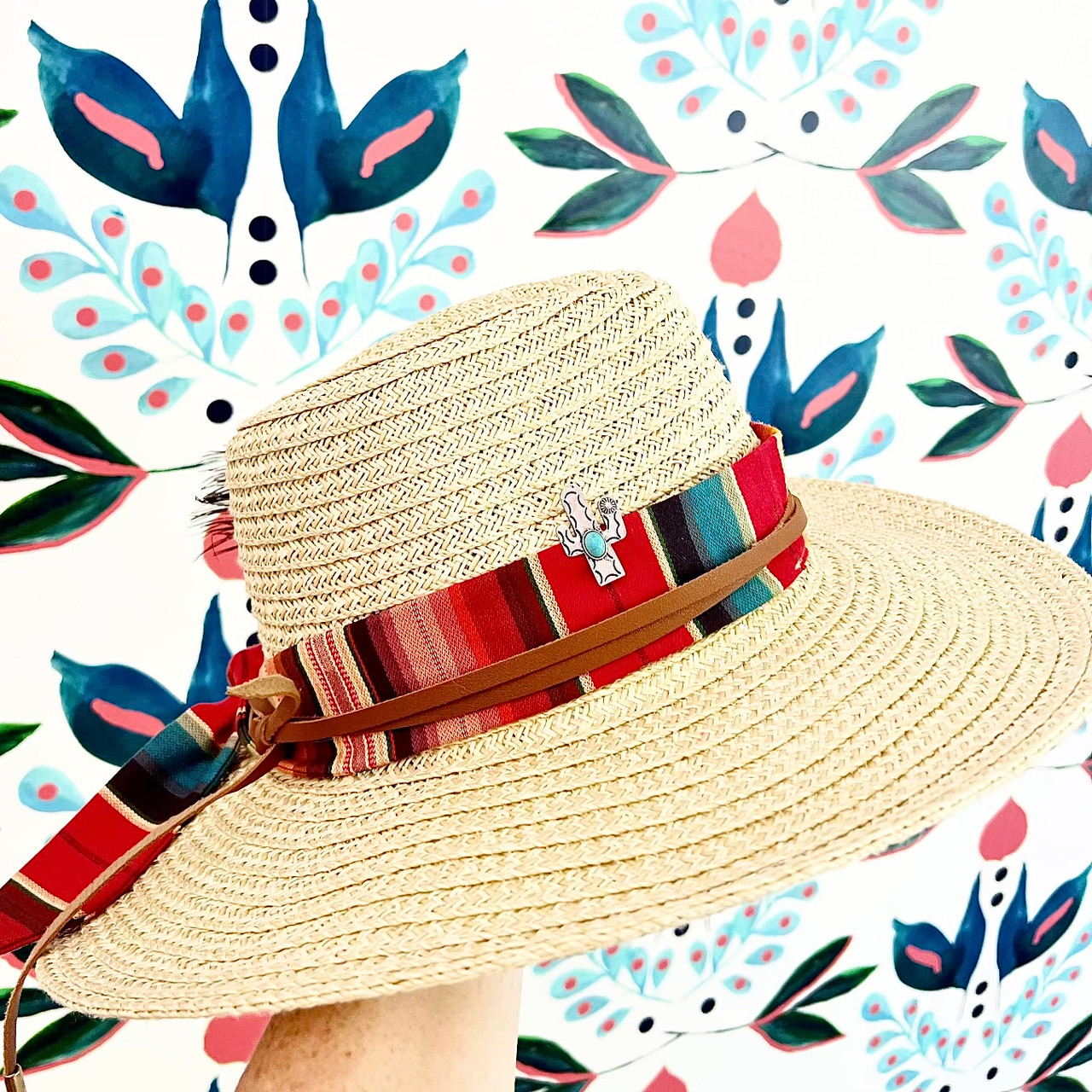 Austin Custom Hat Bar with Hats, Hat bands, Feathers, Trim, and More!