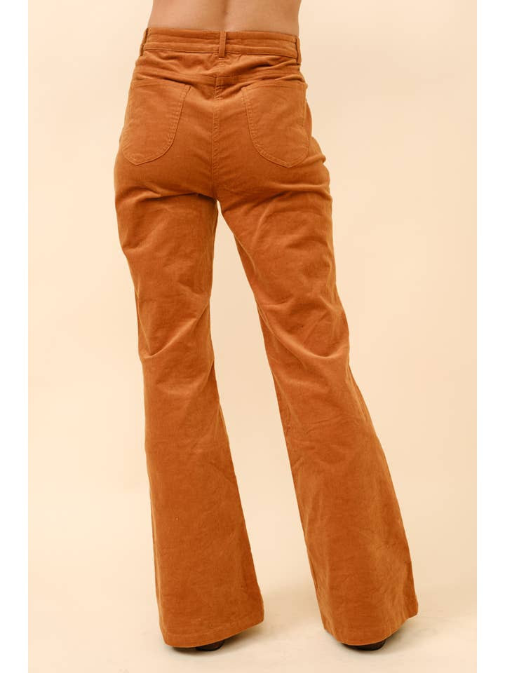 Burnt Orange Corduroy Pants