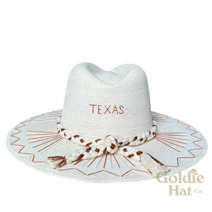 Austin Custom Hat Bar with Hats, Hat bands, Feathers, Trim, and More!