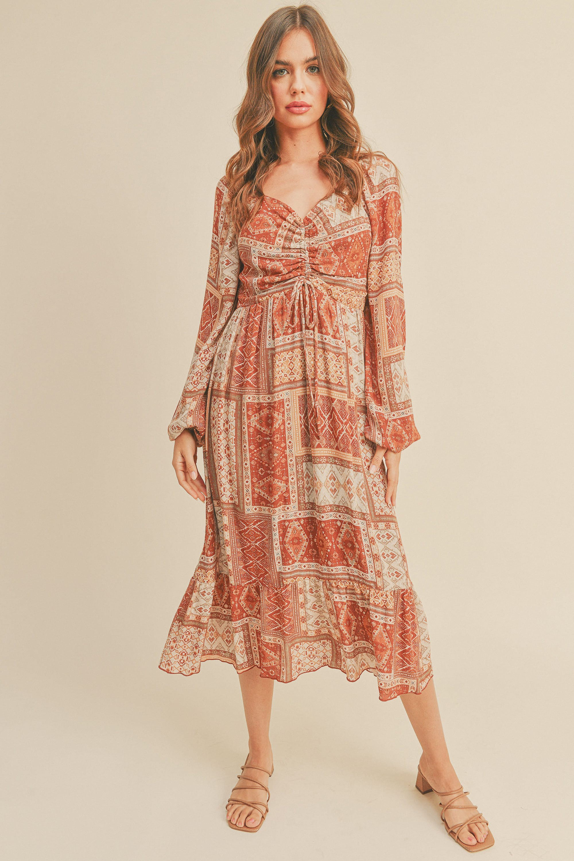 Burnt Orange Dress for University of Texas GameDay