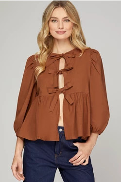Burnt Orange Tops & Texas Burnt Orange Tops at Longhorn Fashions