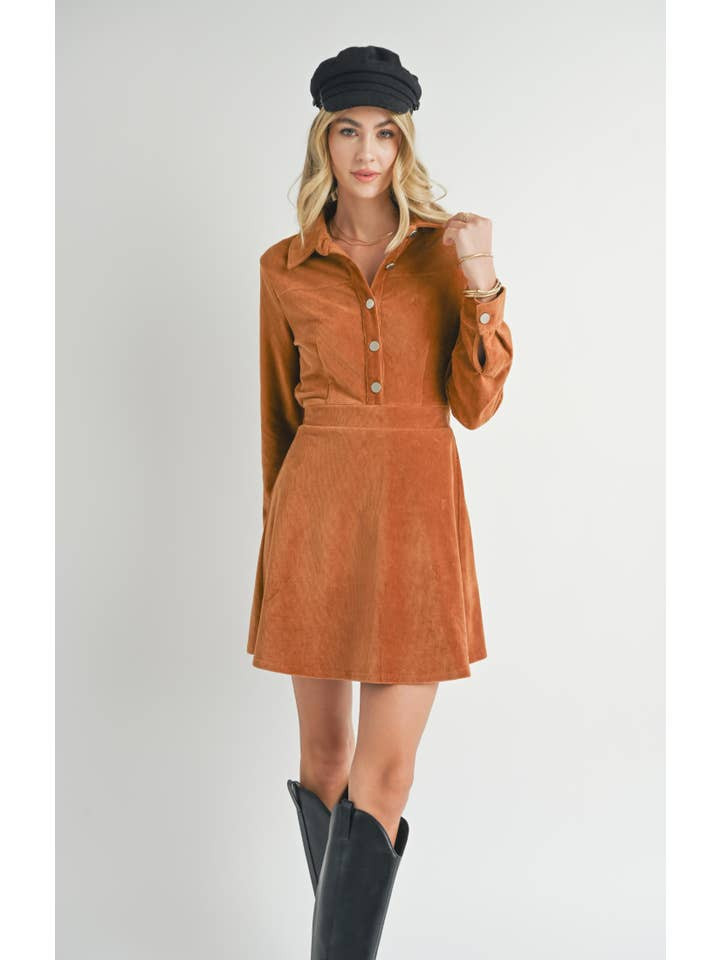 Burnt Orange Dress for University of Texas GameDay