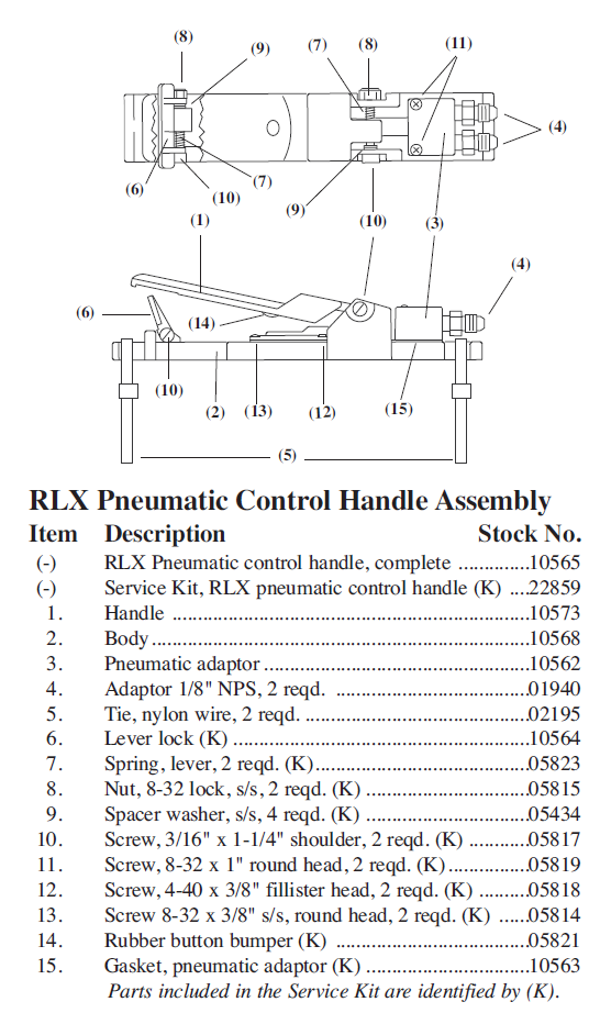Clemco RLX Remote Control Body
