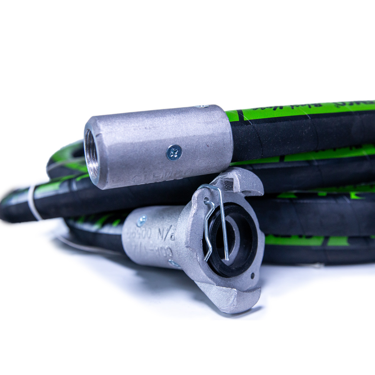 Clemco Blast Hose, 2 Braid | 1/2" ID x 1-3/16" OD - Sandblasting Machines