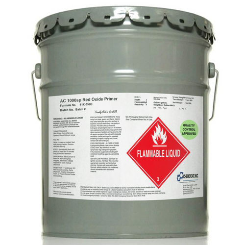 Industrial Grade, Solvent Based Red, 1000 Spray Primer