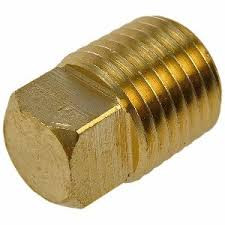 Brass Plug, 1/4 inch NPT