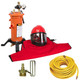 Clemco Apollo 60 HP Supplied Air Respirator with CFC, 50ft. Air Hose ...