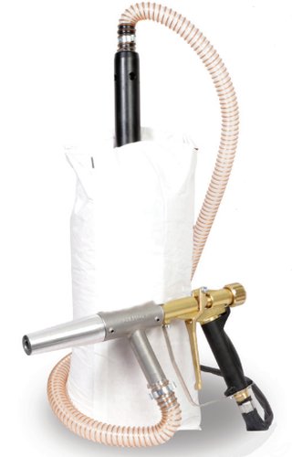 Clemco Power Gun with 16-ft hose - Sandblasting Machines