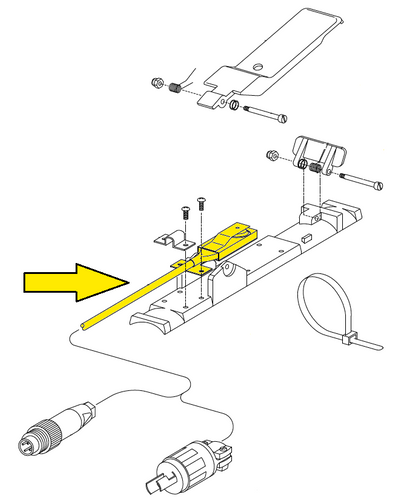 Clemco RLX Remote Control Electric Switch with Cord