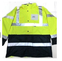 Winter Jacket PARKA FLUORESCENT YELLOW + GRAY -Saudi Arabia Industrial ...