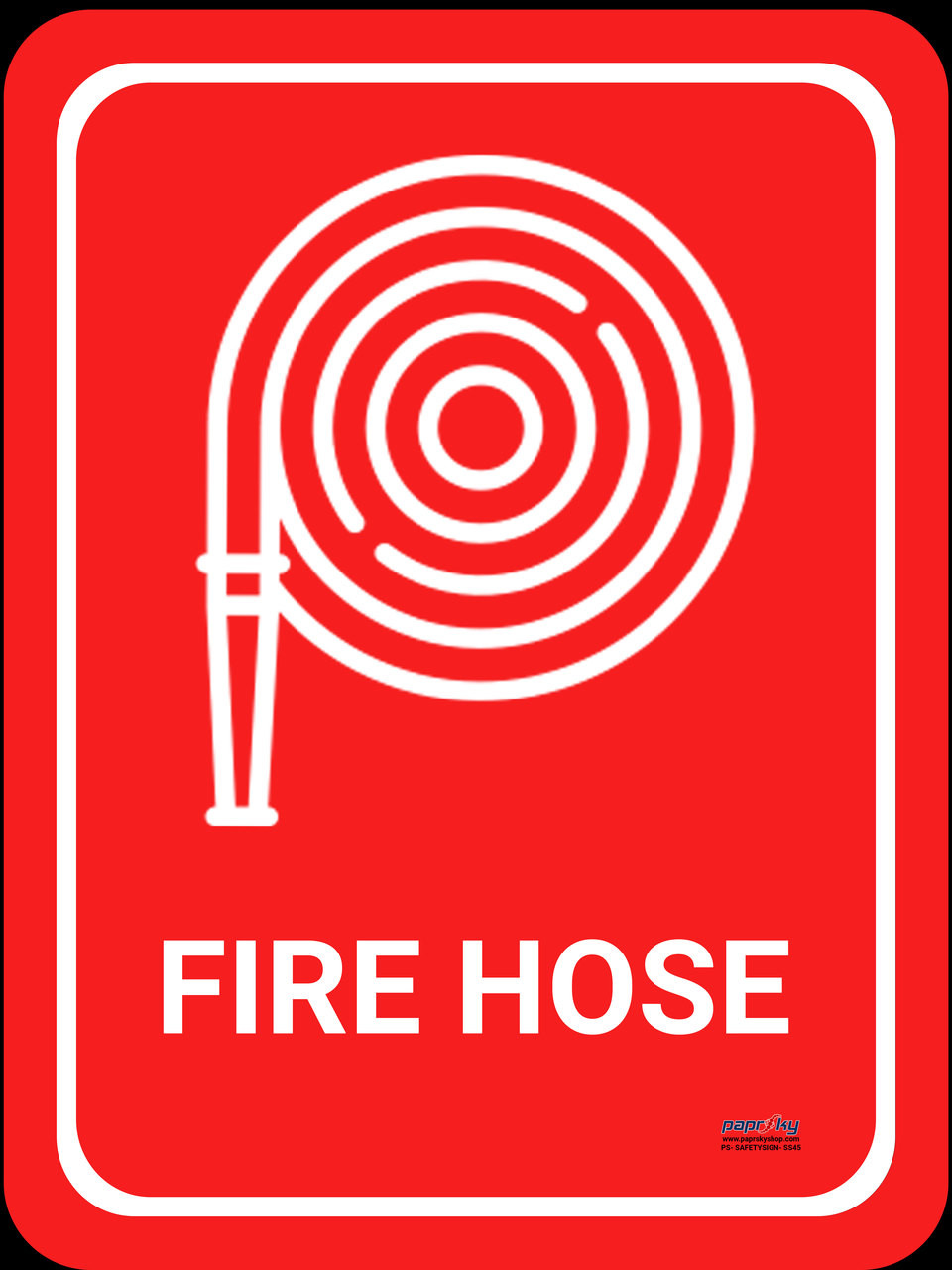 Safety sign - Fire Hose
