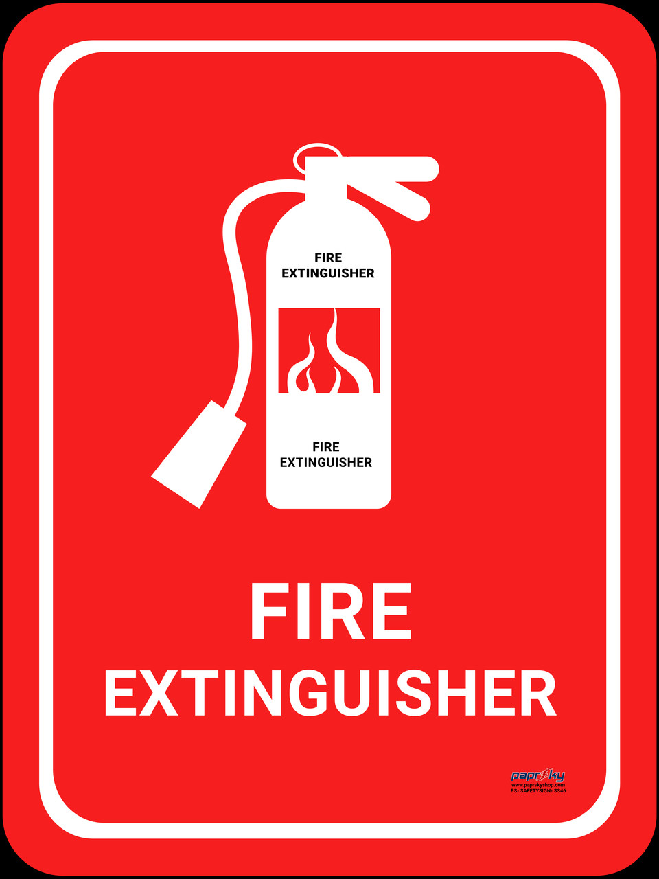 Safety sign - Fire Extinguisher