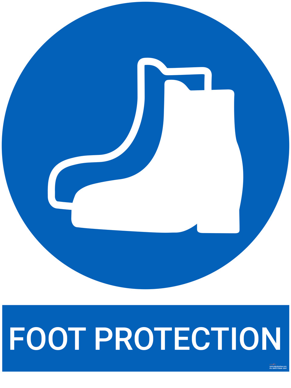 Safety sign - Foot Protection