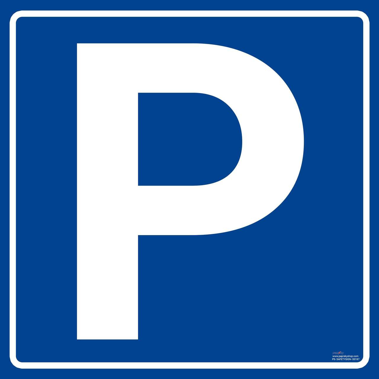 Safety Sign - Parking