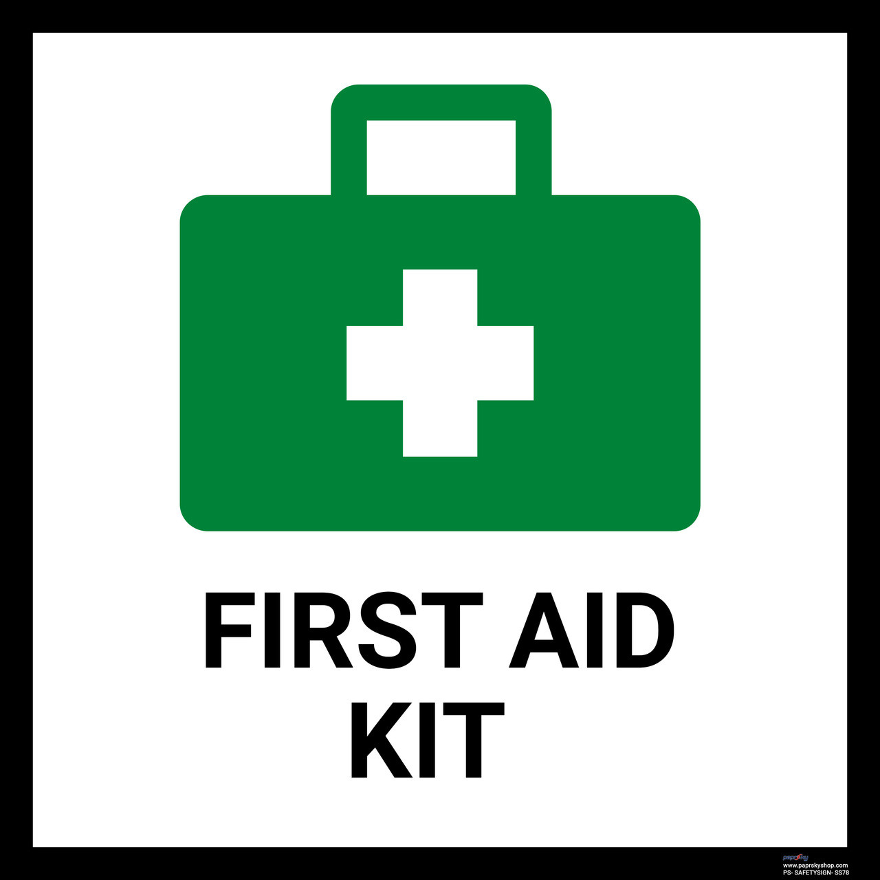 Safety sign - First aid kit 2