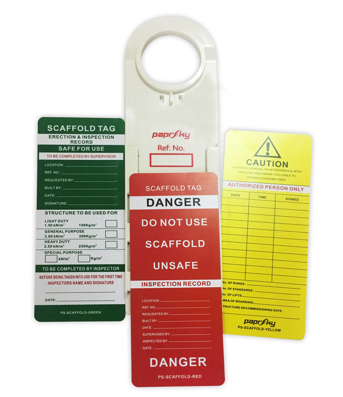 Scaffolding Tag, scaffold tag holder Lockout safety Scaffold