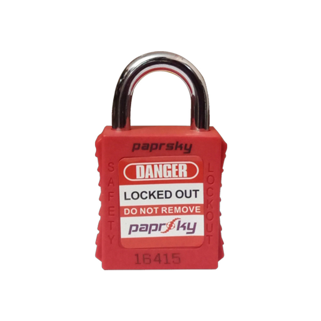 Lockout Padlock Red LOTO locks PS-LOTO-PPR-20