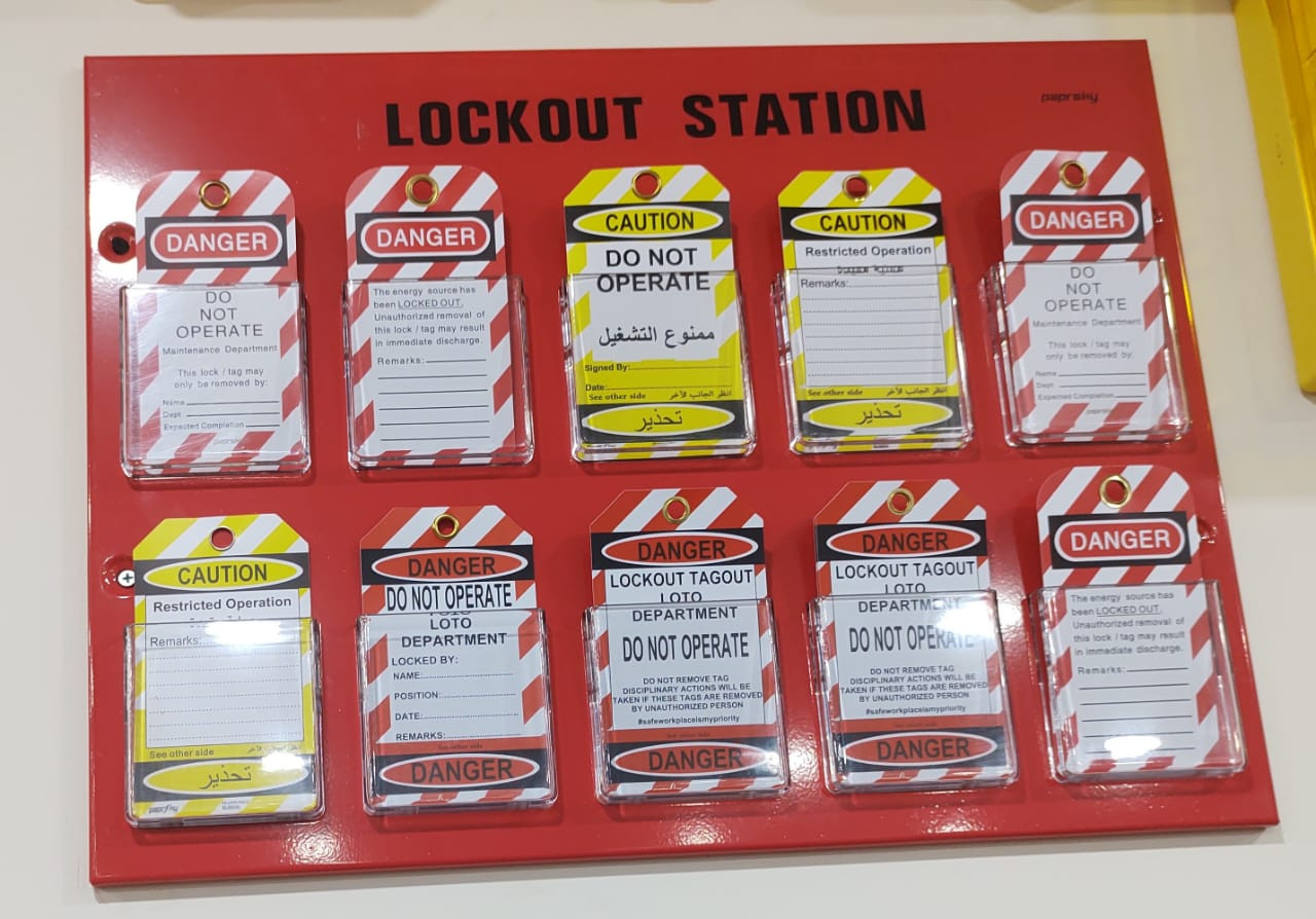 Lockout station | TAG STATION PS-LOTO-TAGSTATION