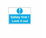 Safety Lockout Tag Tear Proof Double Sided Danger Do Not Start in ...