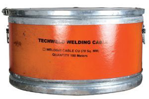 European standard DOUBLE INSULATED WELDING CABLE (ORANGE) in store at ...