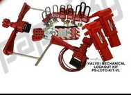 Mechanical Valve Lockout Kit - PS-LOTO-KIT-VL Lockout Tagout KIT