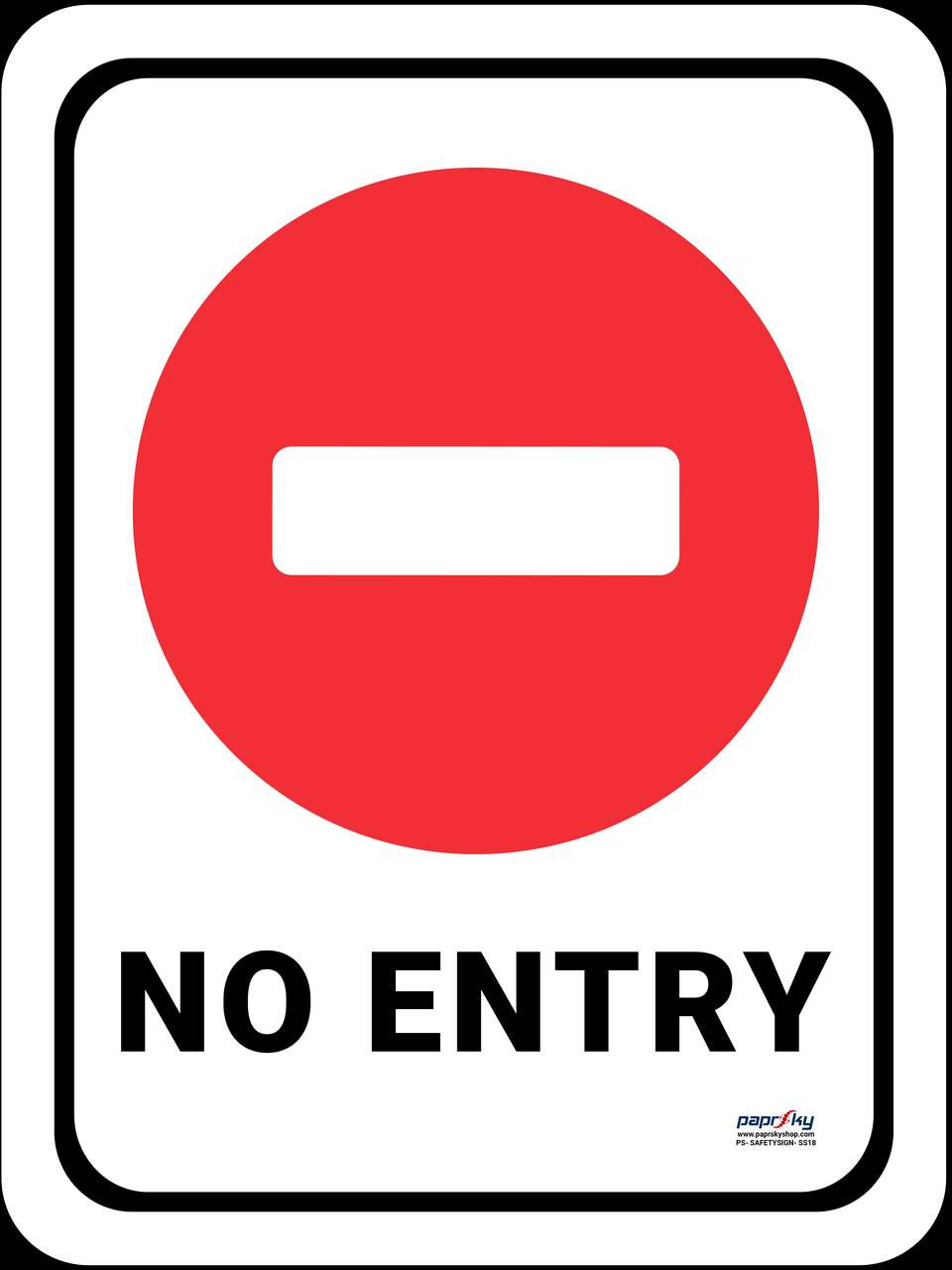 Safety sign - Stop - No Entry - Authorized Personnel only