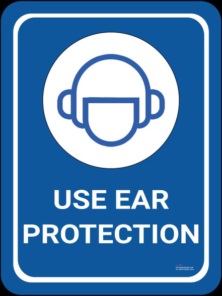 Safety sign - Use ear protection