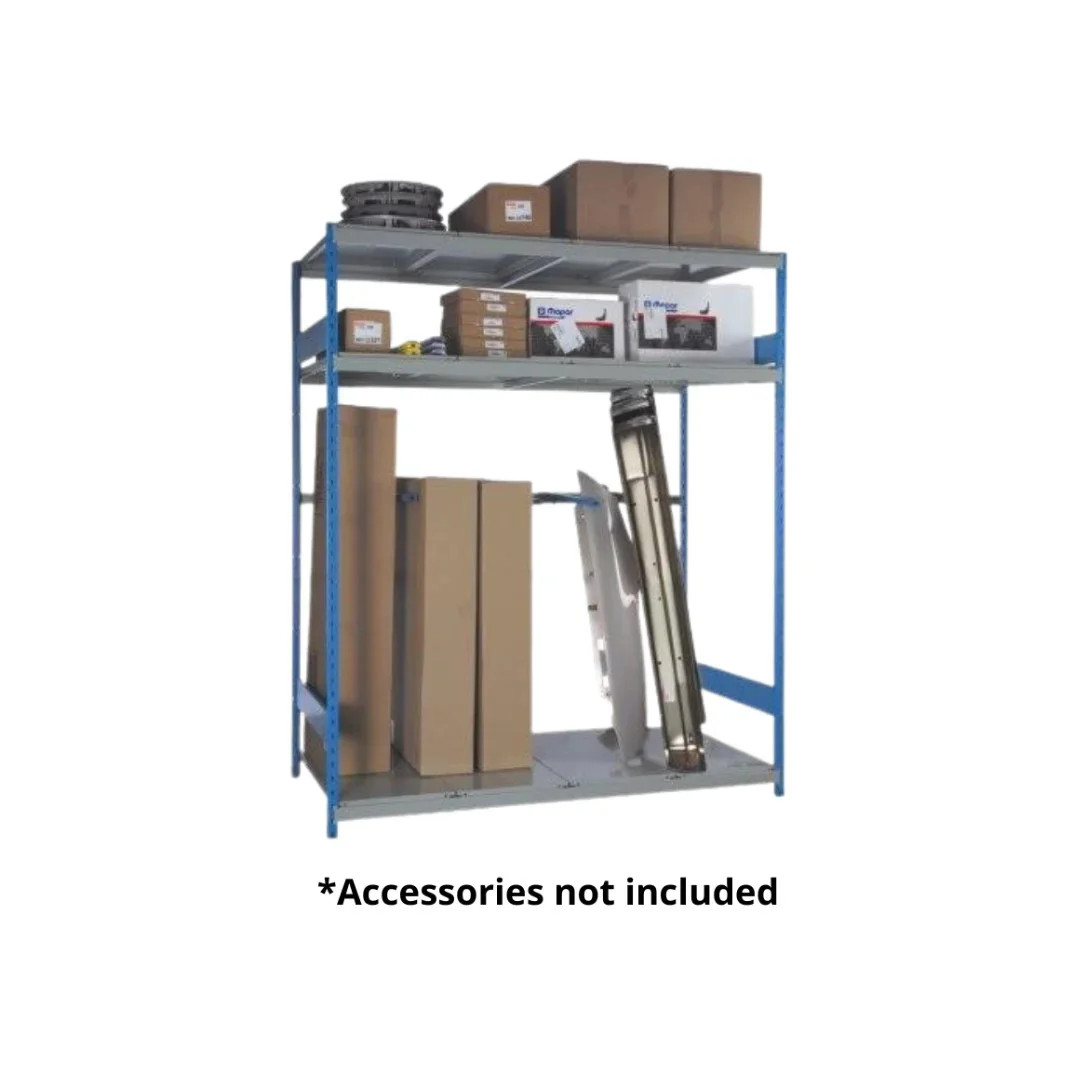 Rousseau Metal SRP3420 Bumper and Pipe Rack (72"W x 48"D x 87"H)