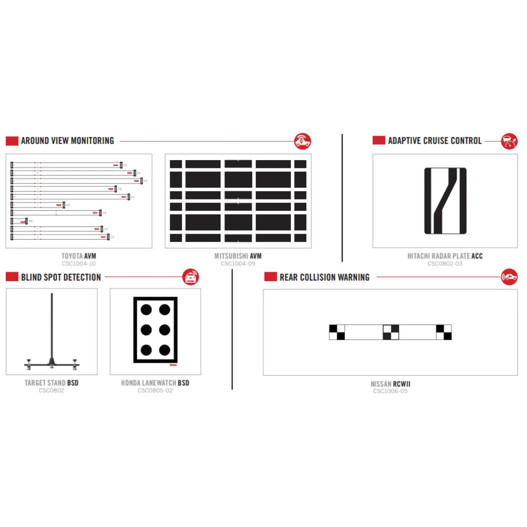 Autel ADASAVM1 Standard Frame AVM Camera Calibration Package