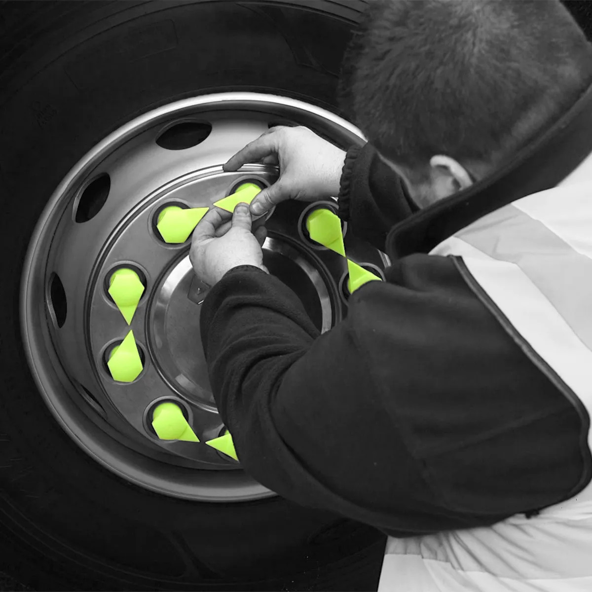 Checkpoint DTLRY33 Dustite Long Reach Wheel nut indicator and dust cap ...